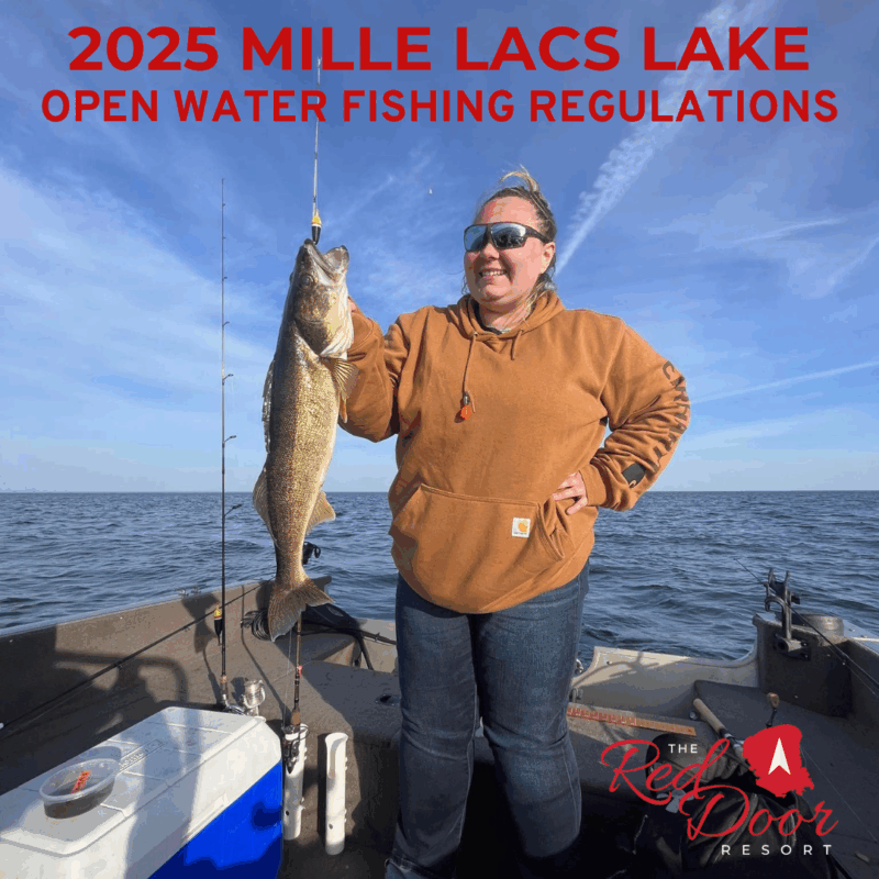 2026 Mille Lacs Lake Open Water Fishing Regulations | Red Door Resort